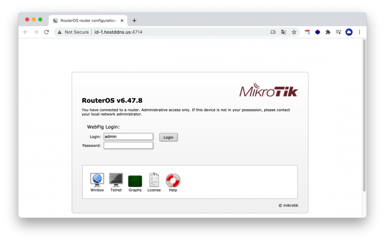 Tutorial Remote Mikrotik via Webfig - FreeDDNS